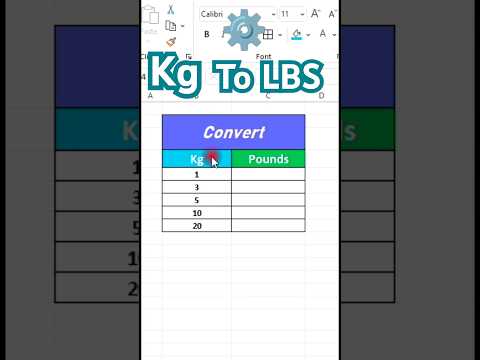 KG to LBS Easy Trick! #learnonyoutube #youtubeshorts #shorts