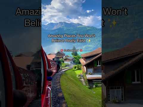Most beautiful places in Switzerland that you should see π€©β¨ #shorts #switzerland