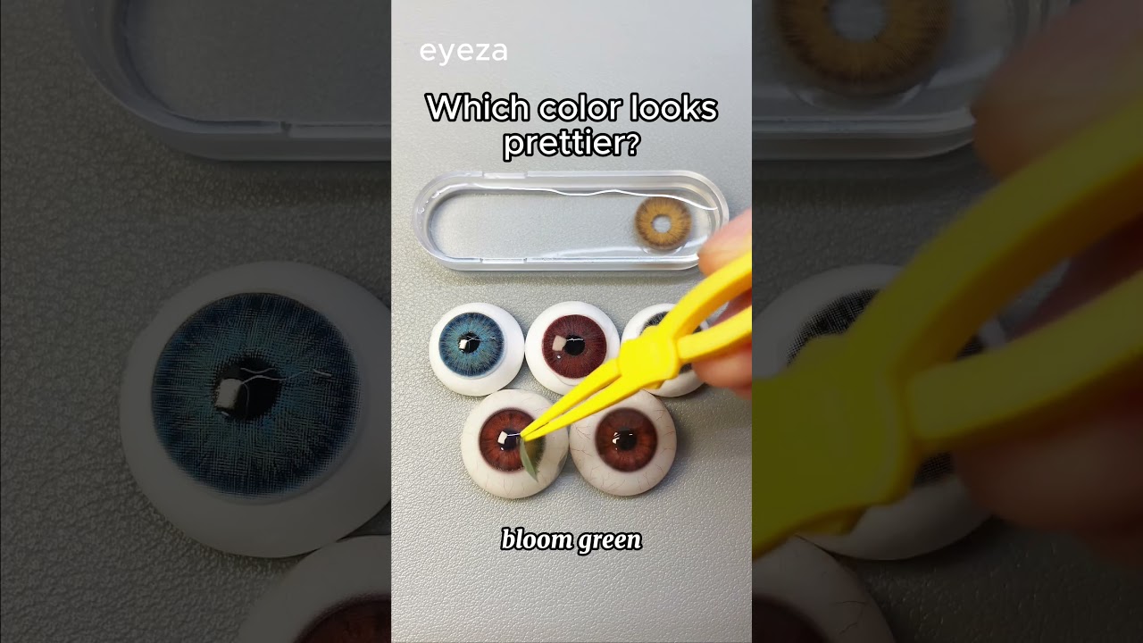 Bloom Series 🌸 Which color is your favorite? ✨ 4 pairs for just $49 — don’t miss it! 💖 #lenses