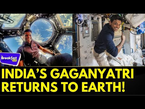 India’s First ISS Astronaut Returns! Shubhanshu Shukla Splashes Down Near San Diego | Gaganyatri