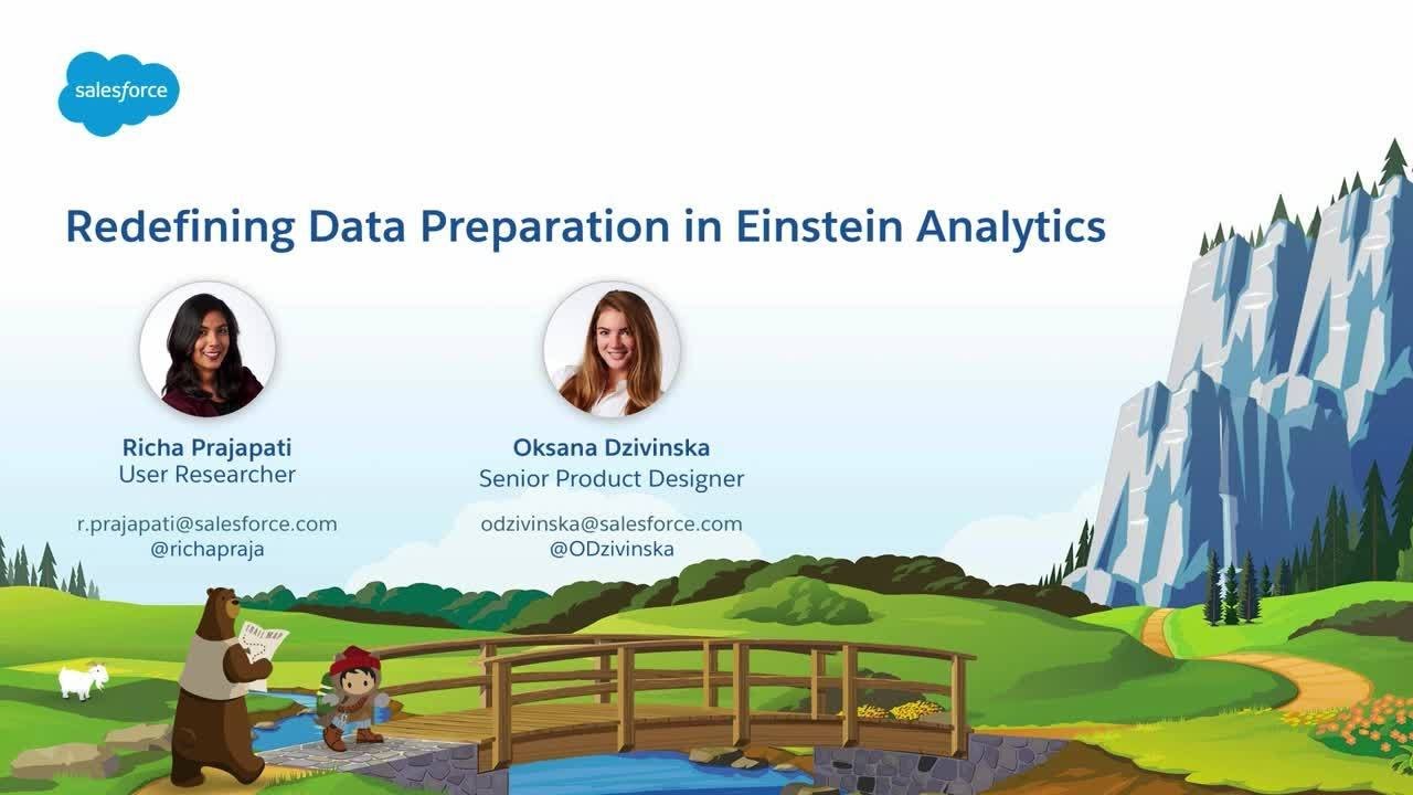 Redefining Data Preparation in Einstein Analytics