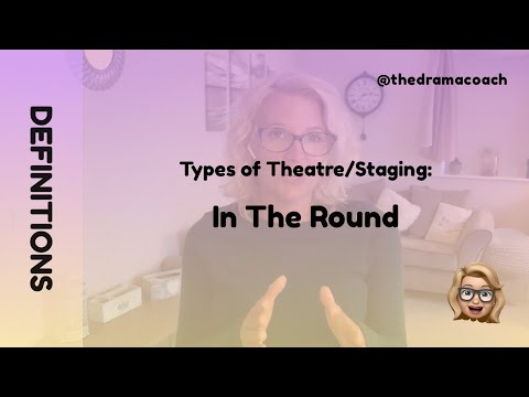 Types of Theatre/Staging: In The Round - Drama Definitions