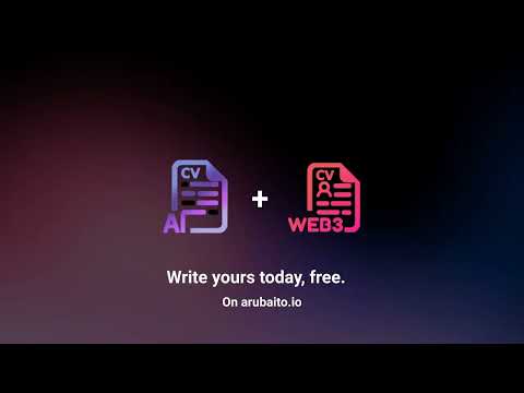 How To Write A CV For Web3 in 30 Seconds with AI 🤖⏱