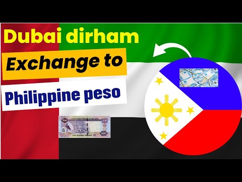 Dubai dirham exchange to philippine peso 2024 | How much 1 Dirham rate in Philippine peso