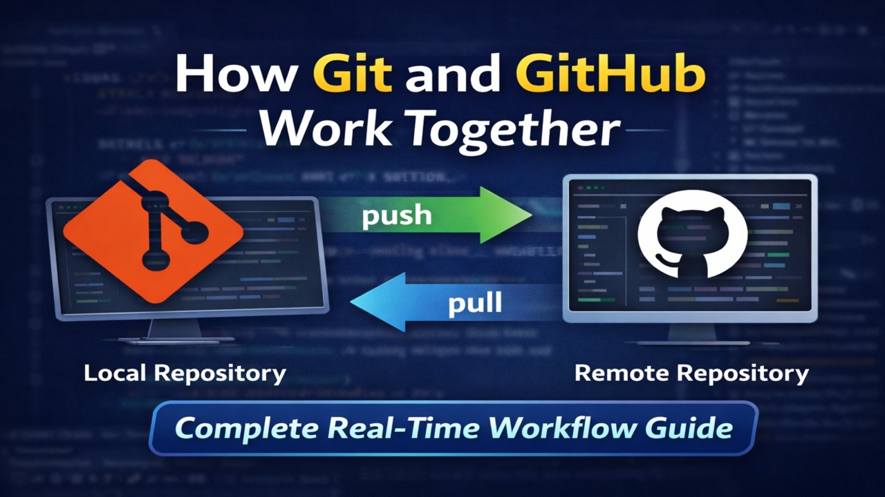 How Git and GitHub Work Together in ASP.NET Core Web API with Visual Studio