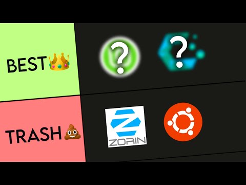 BEST LINUX DISTROS FOR BEGINNERS TIERLIST
