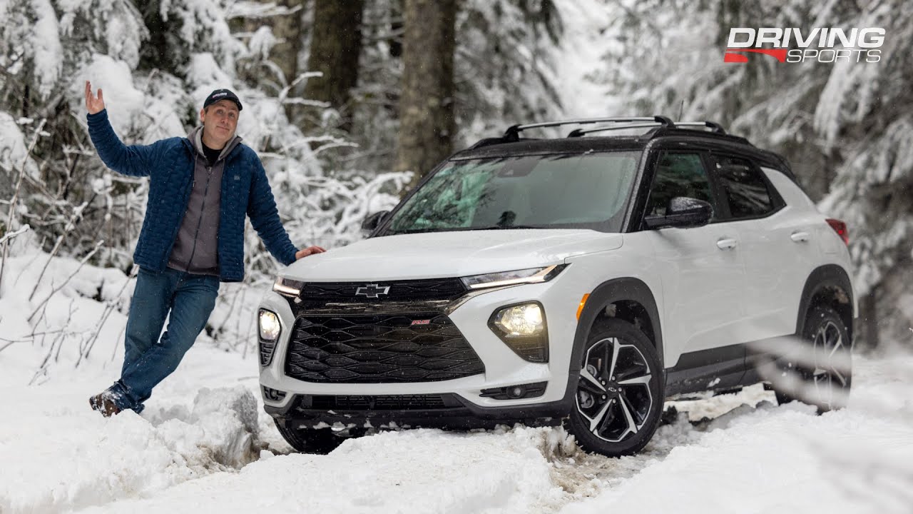 2022 Chevrolet Trailblazer AWD Snow Road Driving Tests