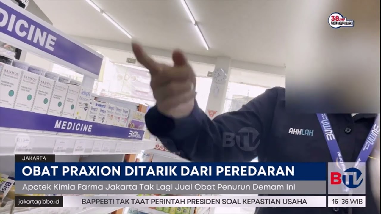 Kimia Farma Stop Penjualan Obat Sirop Praxion