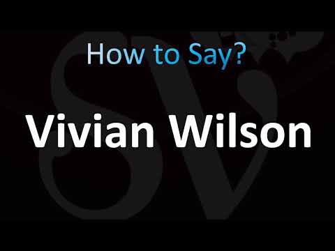 How to Pronounce Elon Musk's Doughter Name - 'Vivian Wilson' Pronunciation Guide