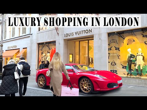 LUXURY SHOPPING IN LONDON???????? | Mayfair London Walking Tour 2023