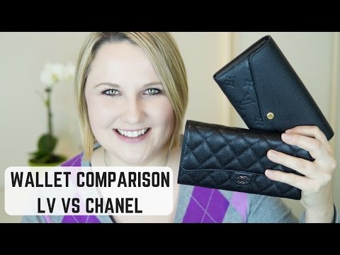 Louis Vuitton Sarah Wallet vs Chanel Classic Flap Wallet Comparison 2016