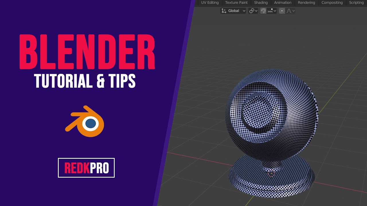 Blender 2.82 | Custom UV Checker Map
