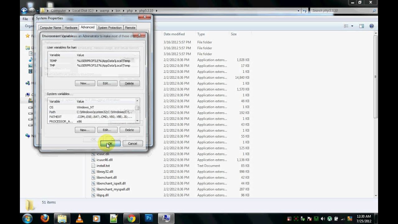 cakephp 2 setting up your console