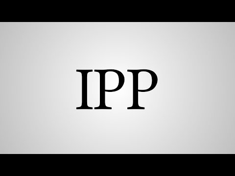 What Does "IPP" Stand For?