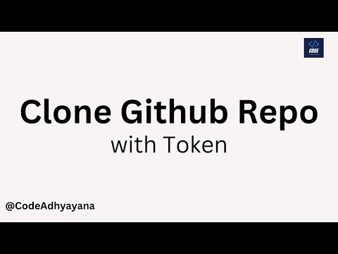 clone github repo with token