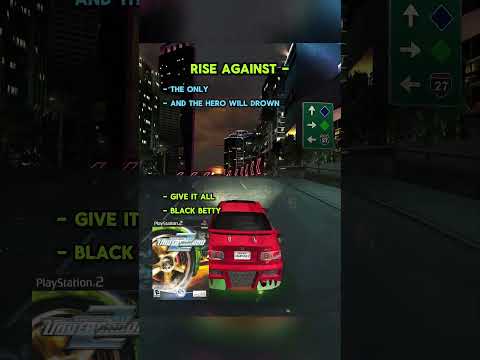 Need for Speed Underground vs Underground 2! #needforspeed #nfs #nfsunderground #ps2 #soundtrack