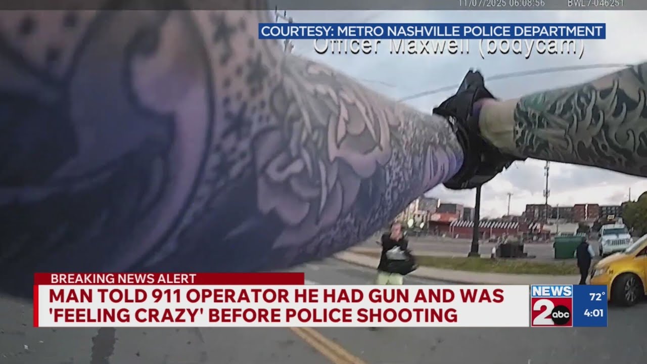 Bodycam video released by MNPD after deadly shooting downtown