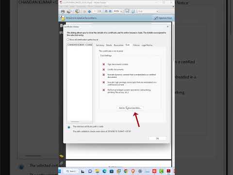 How to Validate Digital Signature in PDF | Technical with Urvashi