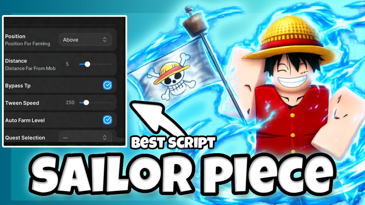 *NEW* Sailor Piece Script (PASTEBIN 2026) (AUTO FARM, AUTO MOON , DUNGEON, KILL AURA)