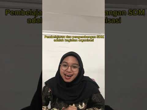 Apa Itu Pembelajaran dan Pengembangan SDM - SKKI MSDM - SKKNI HR-SKKNI HRD