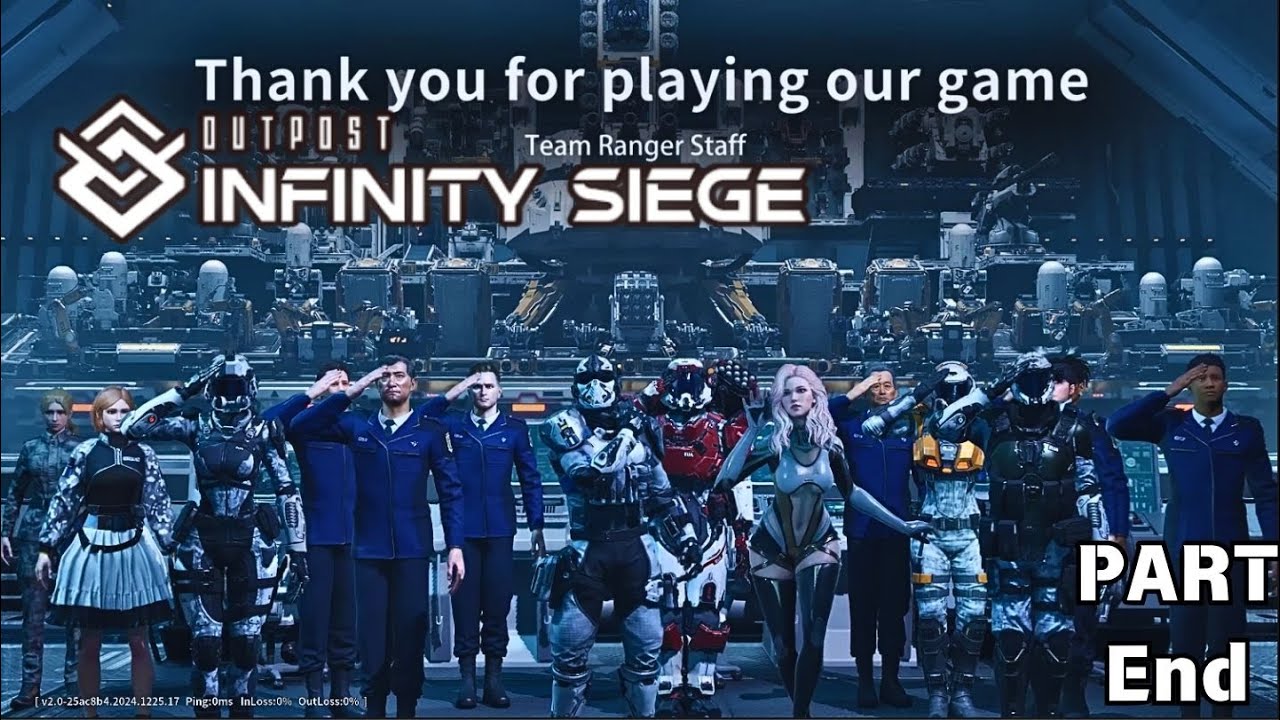 Outpost Infinity Siege Playthrough Part End (The Final Siege)