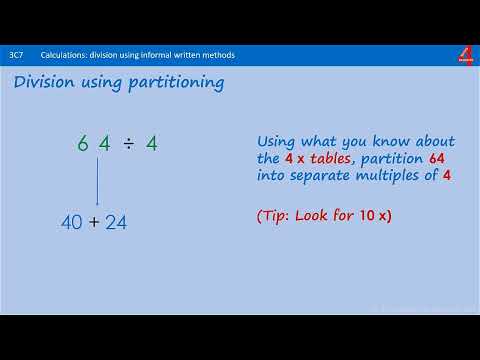 Division using Partitioning