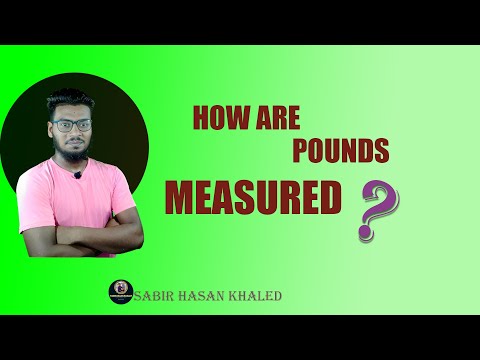 how are pounds measured ?