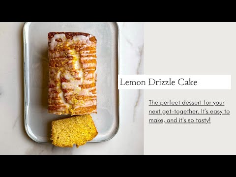 Luscious Lemon Drizzle Delight | Cooking with Zahra