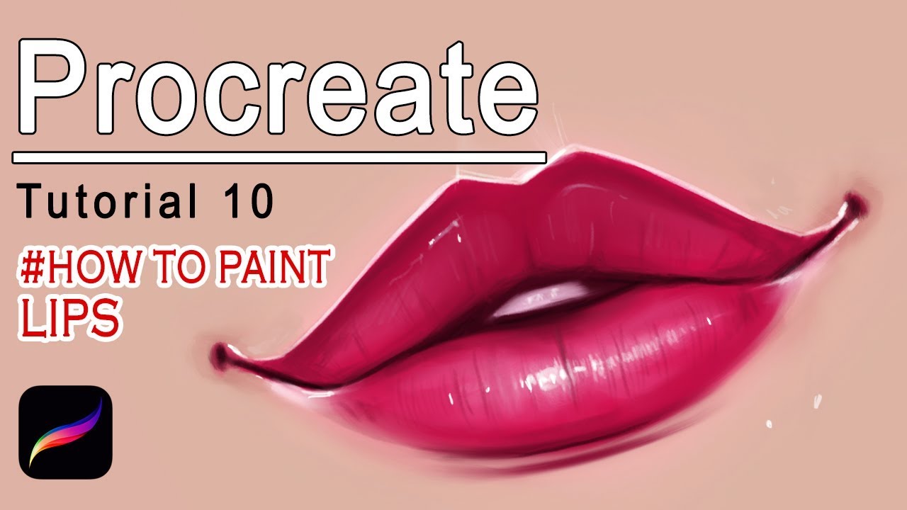 Procreate -  Lip tutorial