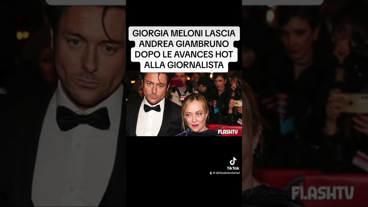 Giorgia Meloni sui social: “La mia relazione con Andrea Giambruno finisce qui”❤️❤️
