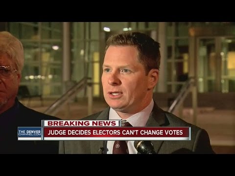 Federal judge blocks motion by Colorado electors to upend state rules in hopes of not electing Trump