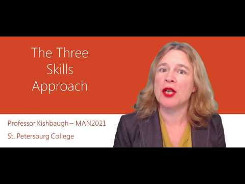 Three Skills Approach to Management