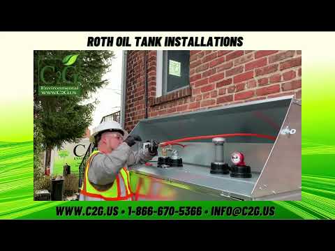 Roth Oil Tank Installation - NY, CT and NJ.