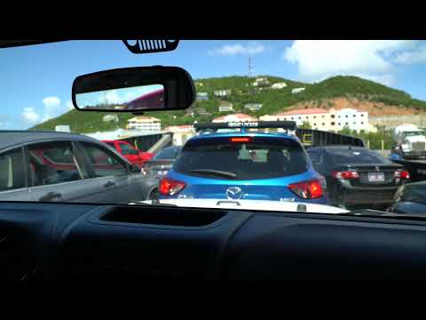 Arriving in Red Hook, St. Thomas via Car Barge