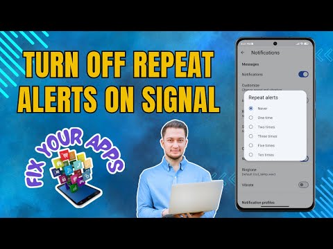 How to Turn Off Repeat Alerts On the Signal App