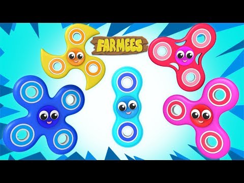 Fidget Spinner Finger Family | fidget spinner rhyme | fidget rhyme | nursery song by Farmees