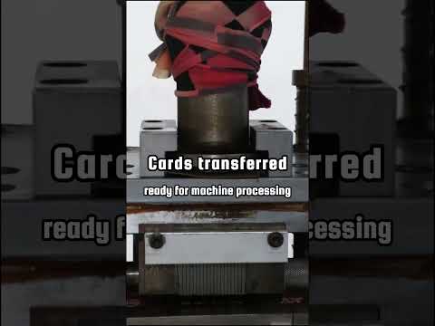 rfid card making embossed codes#cardmaking #carddeal #embossing #customcard #card #foilstamping
