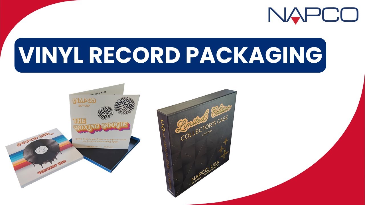 Custom Vinyl Records Packaging Solutions from NAPCO USA