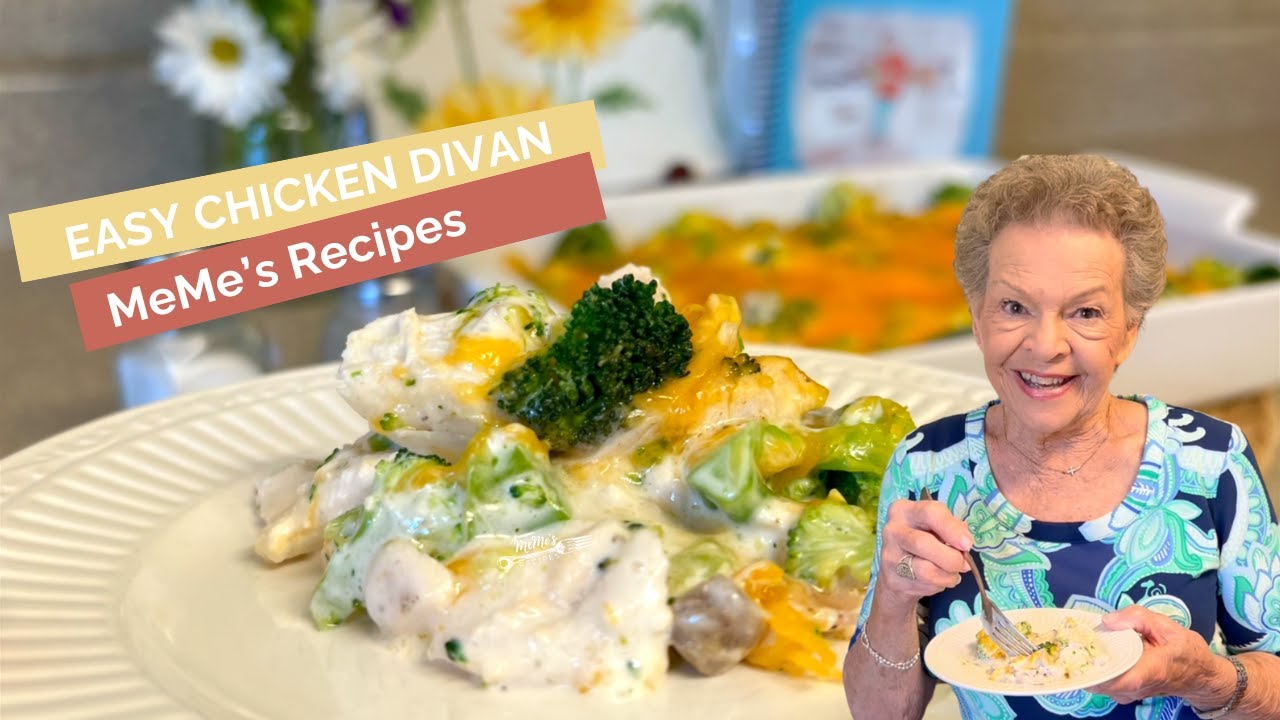 MeMe's Recipes | Easy Chicken Divan