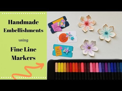 Handmade Embellishments with Inkonic Pens
