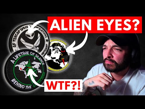 Why Does US AIR FORCE Have ALIENS & UFOs on their Badges?!