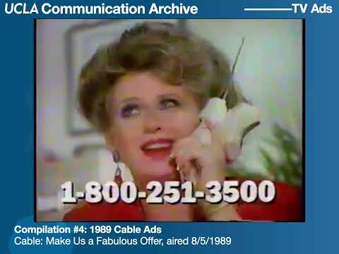 1989 Cable Ads from the UCLA Communication Archive