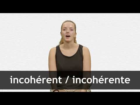 English Translation of “INCOHÉRENT” | Collins French-English Dictionary