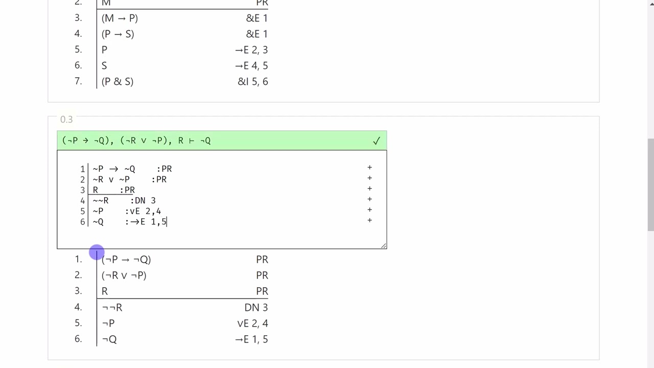 Practice problems (proofs): set 2