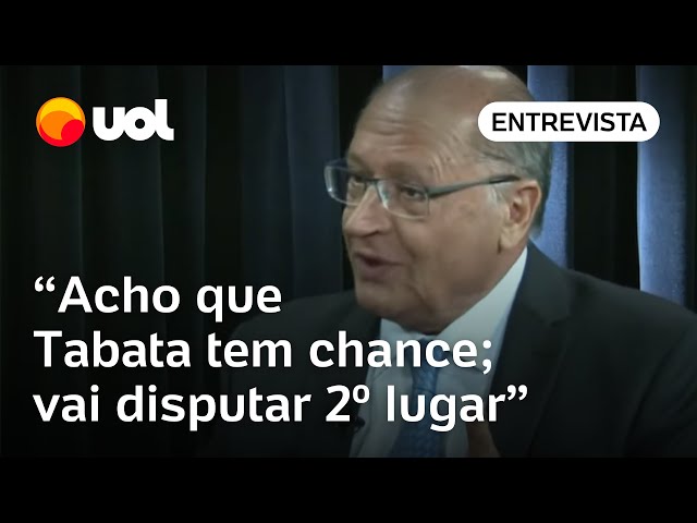 Alckmin diz que ex-presidente Bolsonaro é um 'desocupado'
