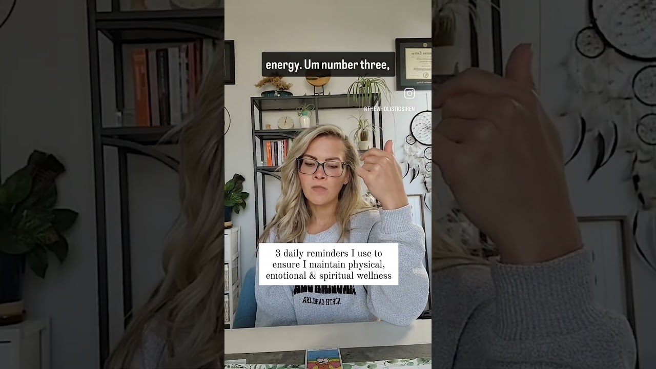 ✨️3 daily reminders I use to ensure I maintain physical, emotional & spiritual wellness✨️