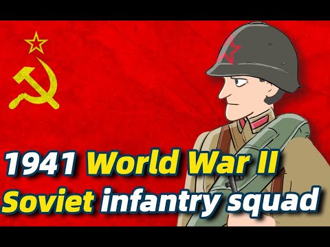 1941 Soviet infantry squad