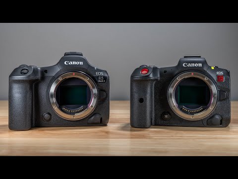 Canon EOS R5 II vs R5C: Comparison for video