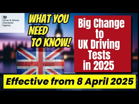 Driving Test Update: Major Rule Changes Coming in April 2025! #drivingtest #drivinglessons