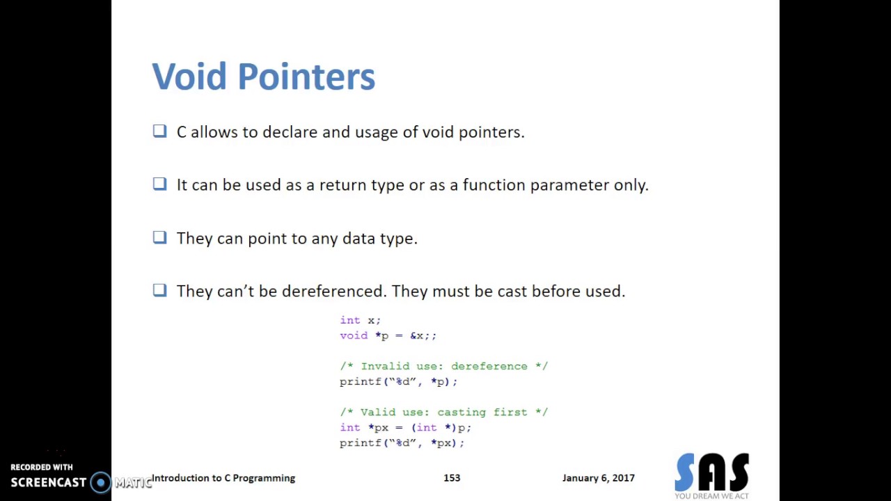 46AR - Void Pointers